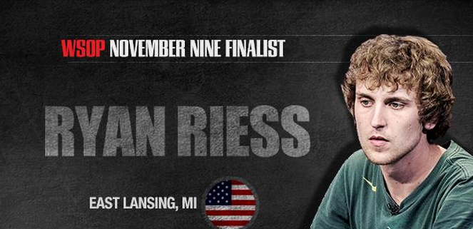 Ryan Riess, el benjamín de los November Nine | Poker Red