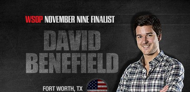 David Benefield, el último superviviente de los November Nine | Poker Red