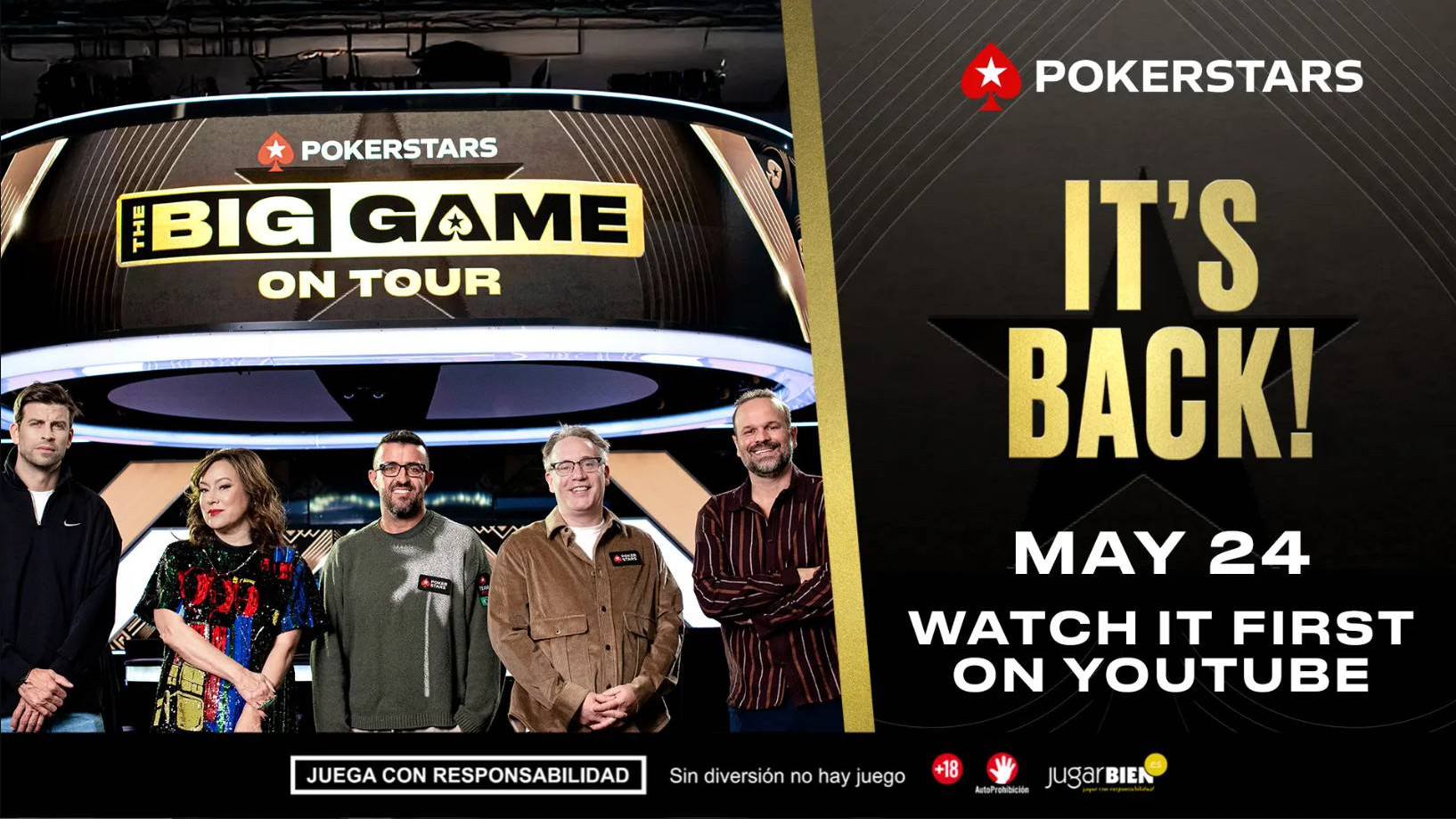 La segunda temporada de The Big Game On Tour ya ha visto la luz | Poker Red